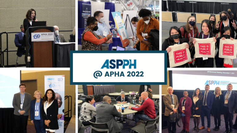 Public Health Inspiration at APHA - Association of Schools and Programs ...