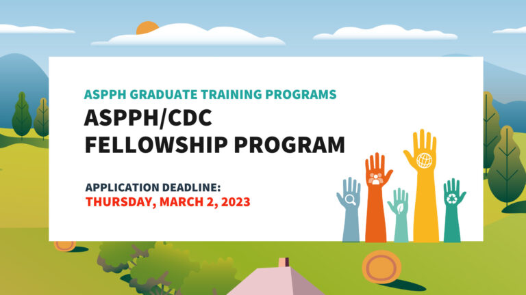 ASPPH/CDC Public Health Fellowship Program: Application Deadline March ...