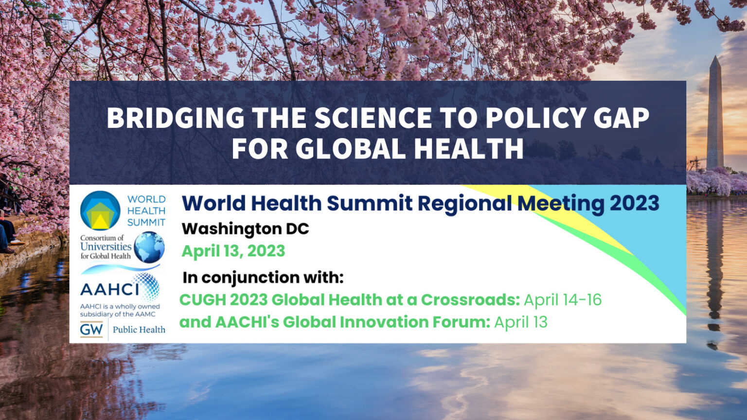 2023 World Health Summit Annual Regional Meeting; April 13, 2023 in ...