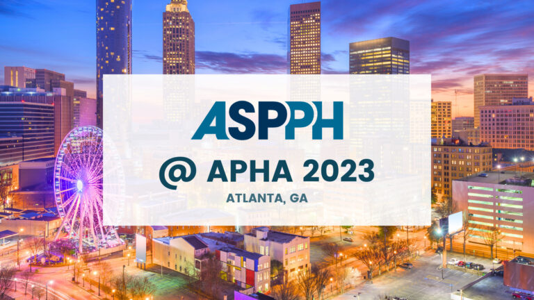 ASPPH @ APHA – Association of Schools and Programs of Public Health (ASPPH)