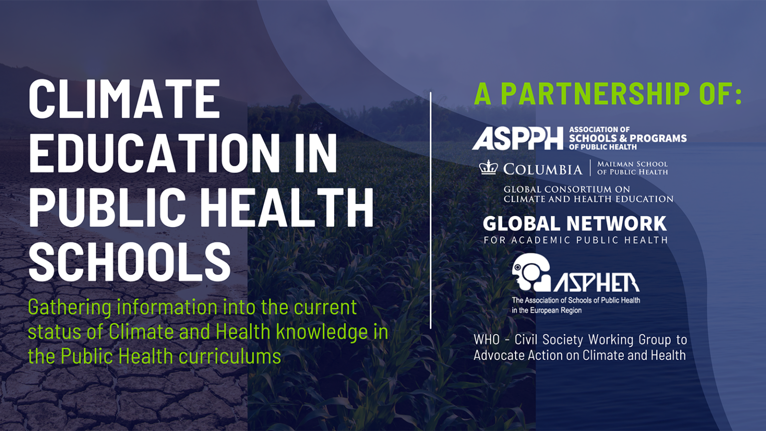 Your Input Matters! Join the Survey on Climate and Health Education in ...