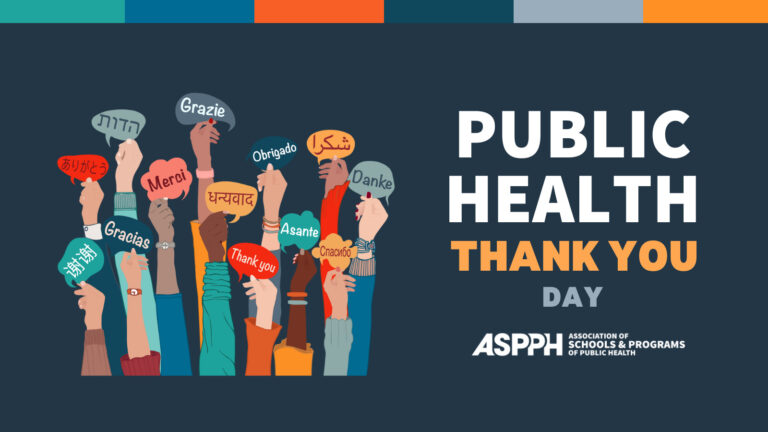 ASPPH Celebrates Public Health Thank You Day - Association of Schools ...