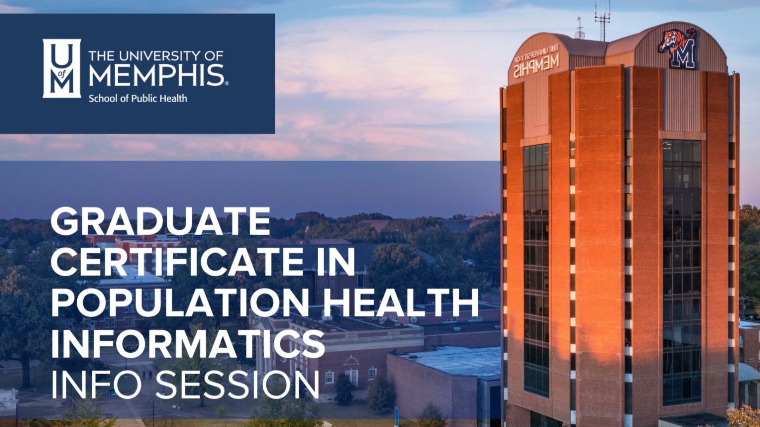 UofM SPH Info Session – Population Health Informatics Certificate ...