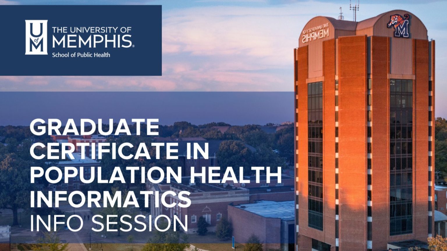 UofM SPH Info Session – Population Health Informatics Certificate ...