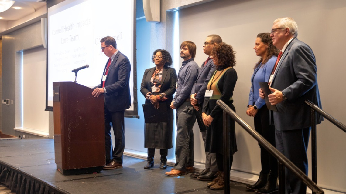 Cornell Health Impacts Core Team Wins ONE Cornell Award - Association ...